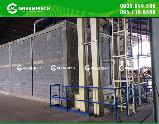 A 3 ton export sawdust pellet factory system